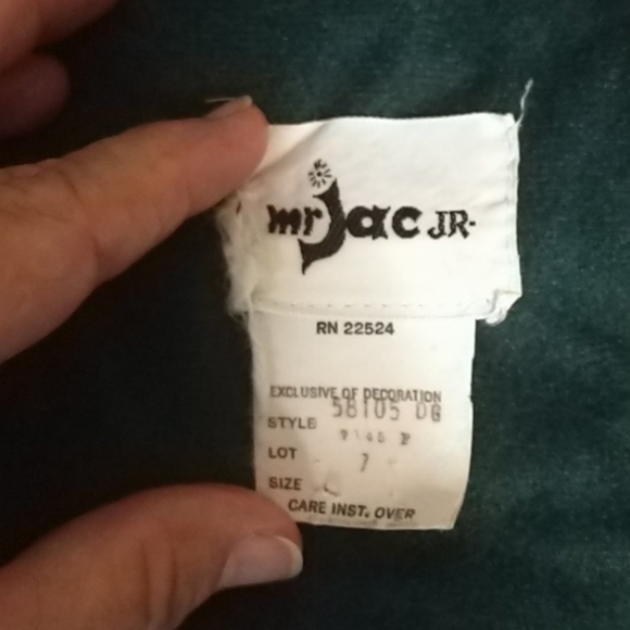 Mr Jac Jr | Intimates & Sleepwear | Vintage Mr Jac Jr Forest Green ...